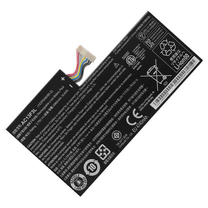 Bagong AC13F3L AC13F8L Laptop Battery 3.75V 20Wh 5340mAh Para sa Acer ...