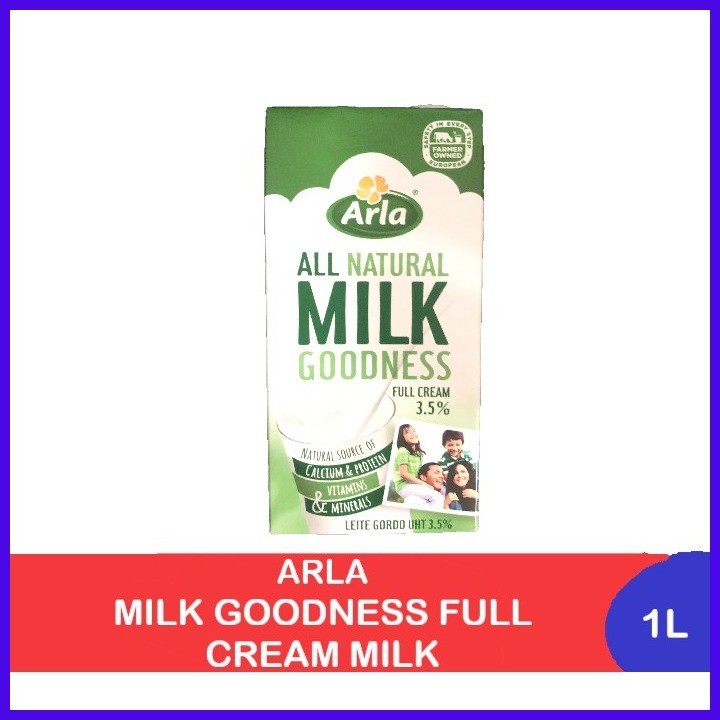 ๑ Arla Milk Goodness Full Cream 1L | Shopee Philippines