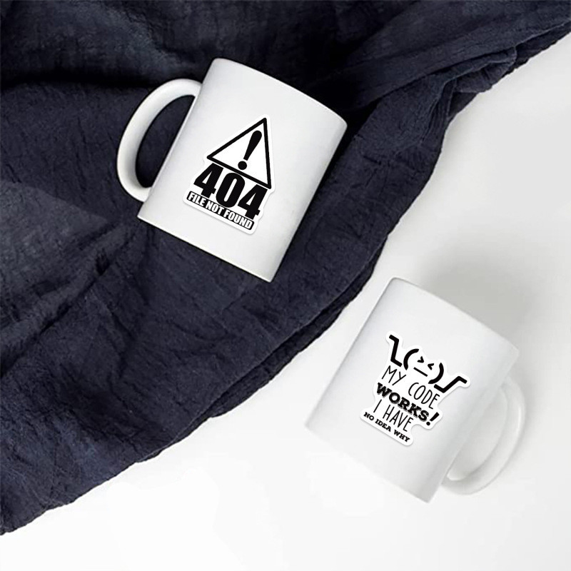 Programmer Engineer Sticker for laptop,50pcs Developer memes Waterproof ...