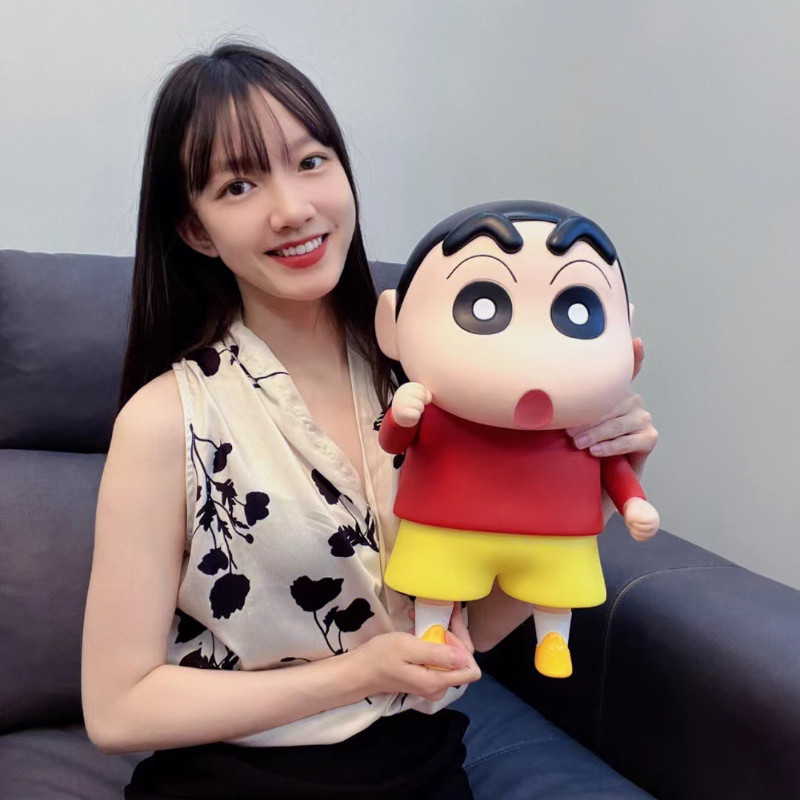 40cm Large Crayon Shin chan Handmade Series Female Gifts Anime Nohara ...