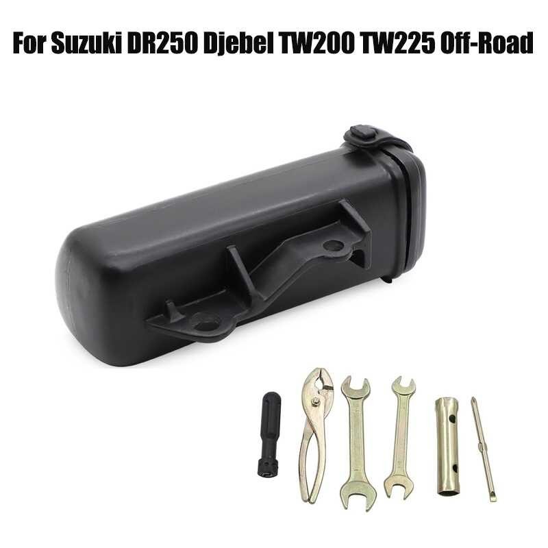 Motorcycle DR 250 Tool Box Pit Dirt Trail Bikes Holder Bottle Container ...
