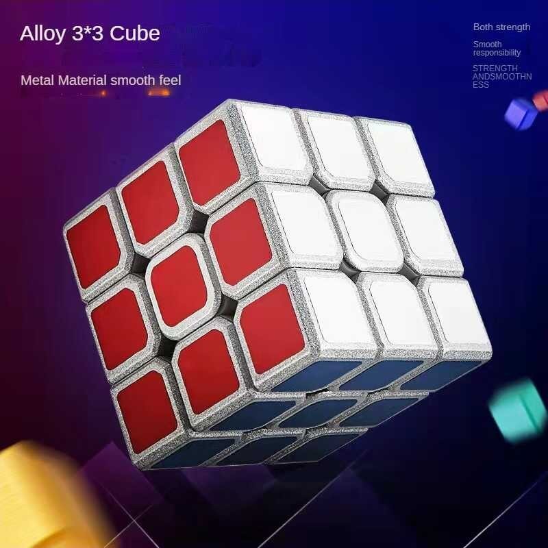 3X3 Alloy Maria Decompression Magic Cube Metal Unlimited Speed Game ...