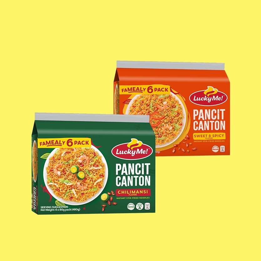 Lucky Me! Pancit Canton Mix and Match Bundle Chilimansi & Sweet and ...