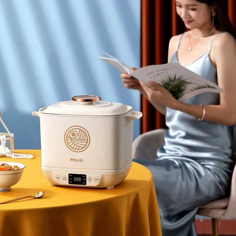 Student Electric Dormitory Small Multi-Function Cooking Pot Split Type Instant Noodles Chafing ...