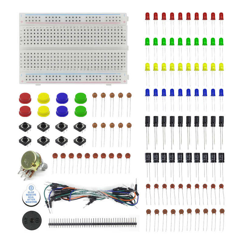EQV Starter Para Sa Arduino Resistor /Led/Capacitor/Jumper Wires ... EQV Starter Para Sa Arduino Resistor /Led/Capacitor/Jumper Wires ...