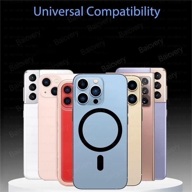 itel RS4 S666LN Case Colorful Matte Liquid Silicone Magnetic Wireless ...