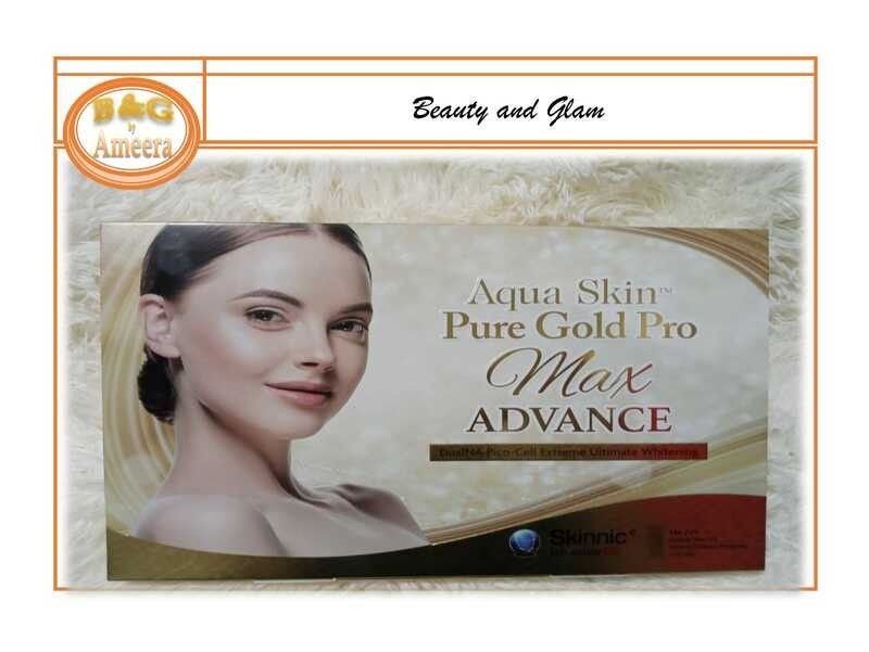 Aqua Skin Pure Gold Pro Max Advance 30's / B&G Ameera | Shopee Philippines