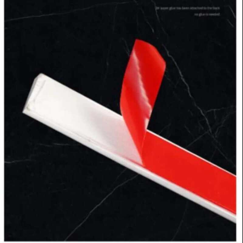 x 1M 26MM 3D PVC Self-Adhesive Wall Sticker Decorative Soft e Baseboard ...