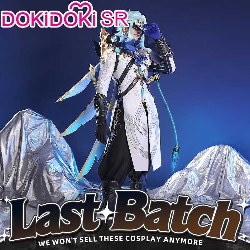 IN Cosplay Game Genshin Impact 【S 3Xl】Dokidoki Sr Fatui Harbinger Il ...
