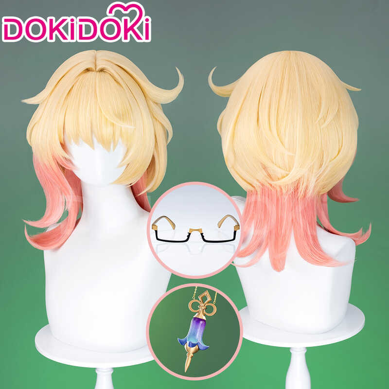 Game Genshin Impact Dokidoki Perfumer Emilie Cosplay Glasses Necklace ...
