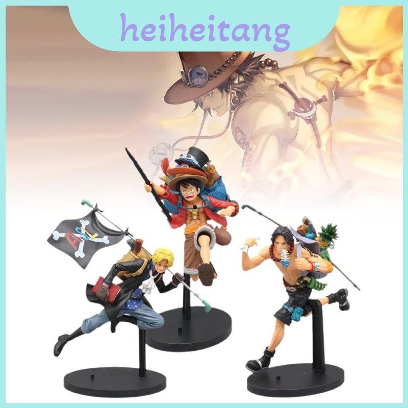Pvc Vibrant Collectible Figures Of Luffy Ace And Sabo For Fans Anime ...