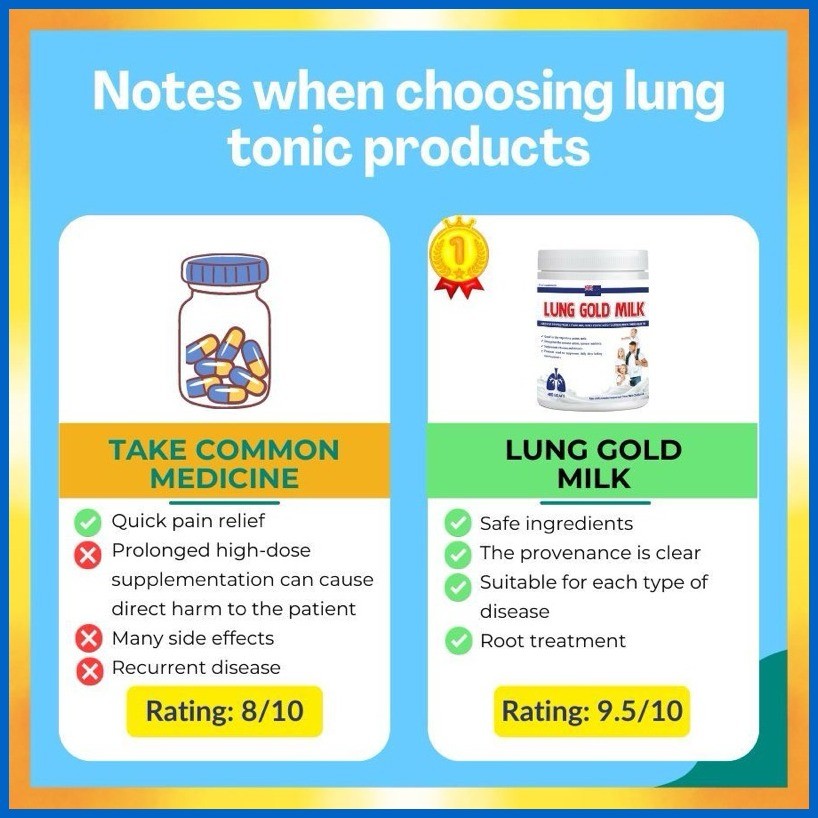 LUNG GOLD MILK 400g for respiratory protection | Shopee Philippines