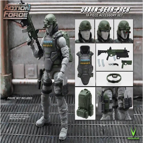 VALAVERSE 1/12 Action Force Urban Gear Pack（Not Included Figure） | Shopee Philippines