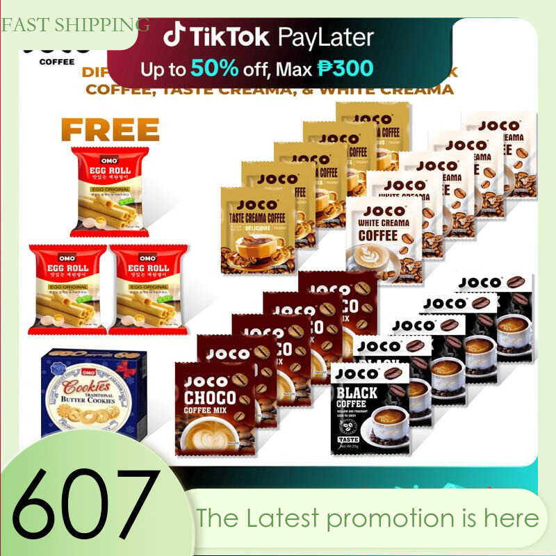 [20 Packs] JOCO Coffee With Delicious Taste And Fragrant -Net Wt:25G ...