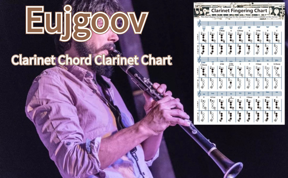 Clarinet Fingering Chart Beginners Training Chart Chord Fingering Chart ...