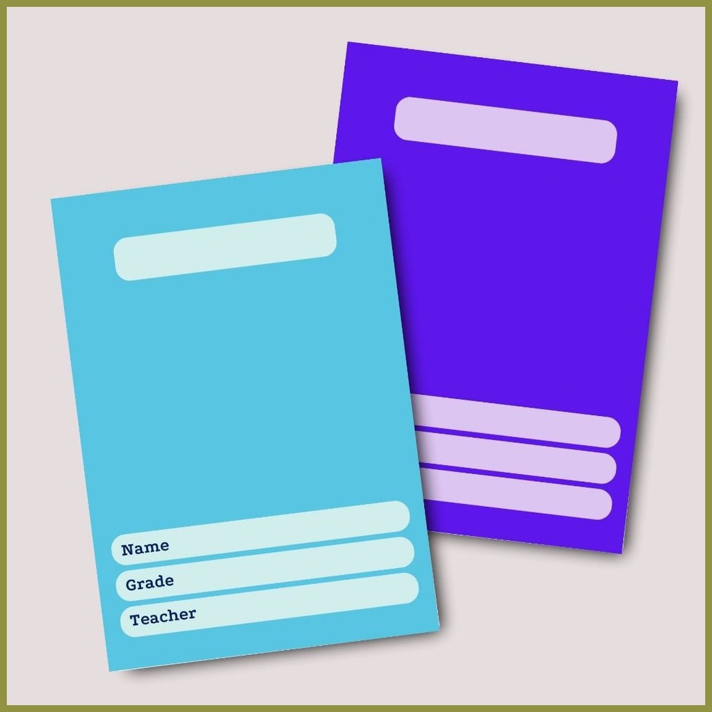 ☢ 40 Leaves Stapled Notebook For Elementary Pupils Writing Notebook Composition Deped Matatag N