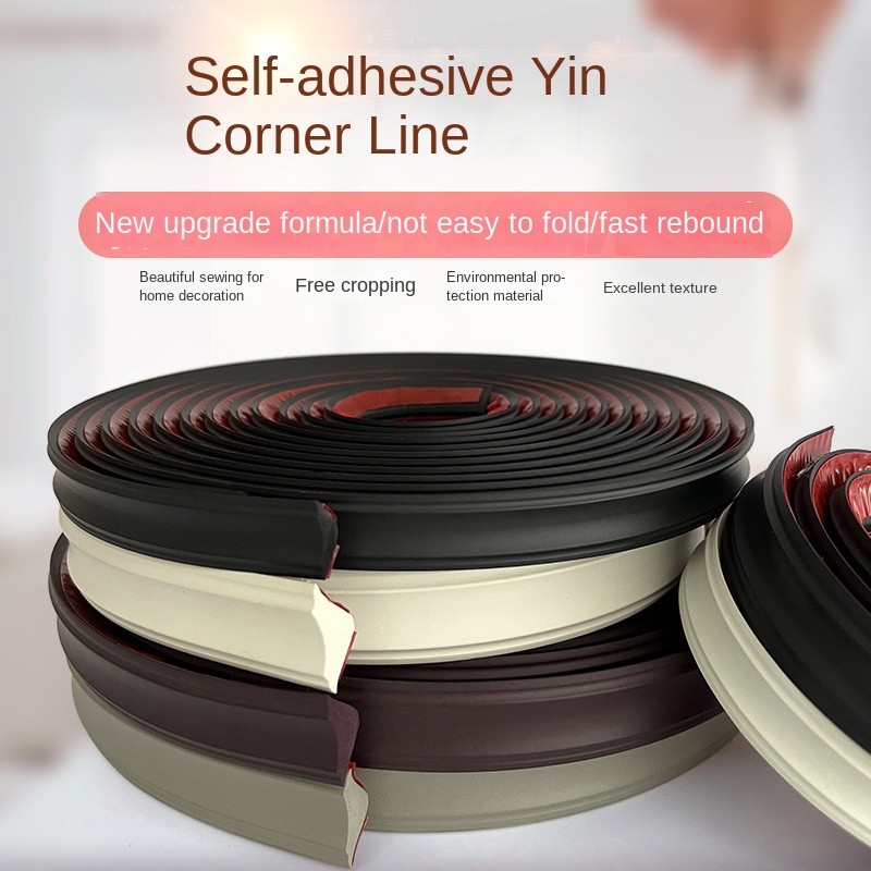 Se7ven Self-adhesive corner line decorative strips corner edging strips ...