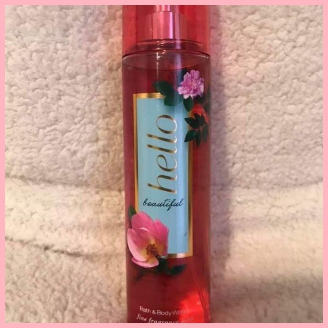 Bath & Body Works Hello Beautiful Fine Fragrance Mist (236ml) | Shopee Philippines