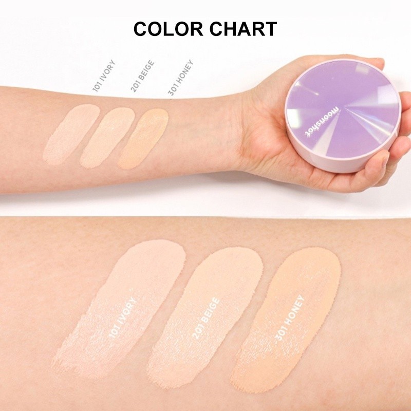 ∇ ℗ ஐ [moonshot] Micro Glassy fit Cushion SPF50+ PA++++ 15g | Shopee Philippines