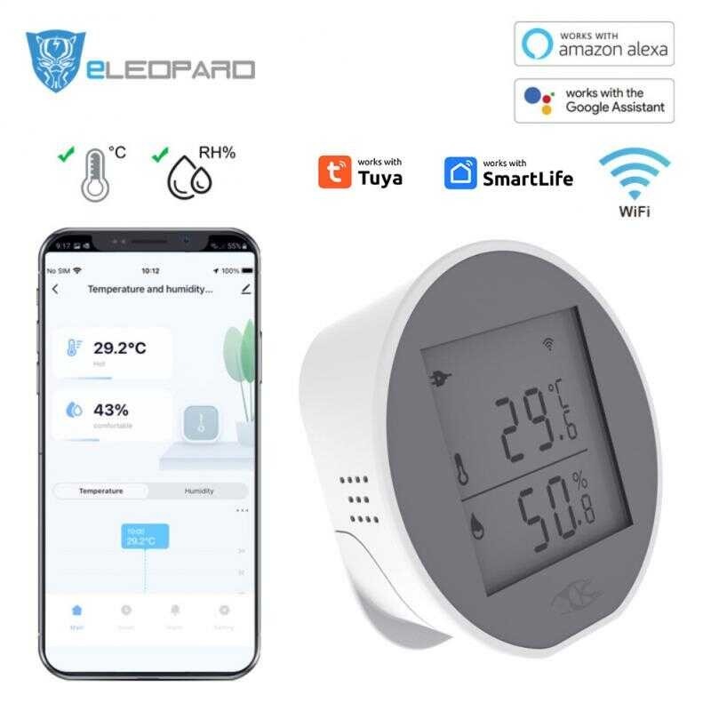 And Humidity Temperature Sensor Practical Portable Smart Life Anti ...