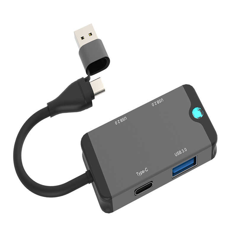 HUB USB C OTG Flash Drive Smart Memory Card Reader Multiport Na May SD ...