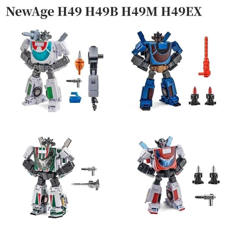 Newage Transformation NA H49 H49ex H49b H49m Wheeljack Hammond G1 Action Figure Toys | Shopee ...