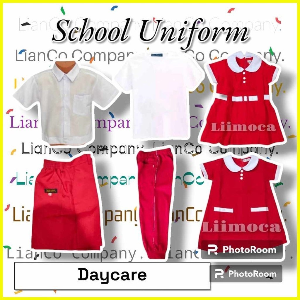☂ LIANCO'S SCHOOL UNIFORM SET//DAYCARE UNIFORM//FOR BOYS & GIRLS ...