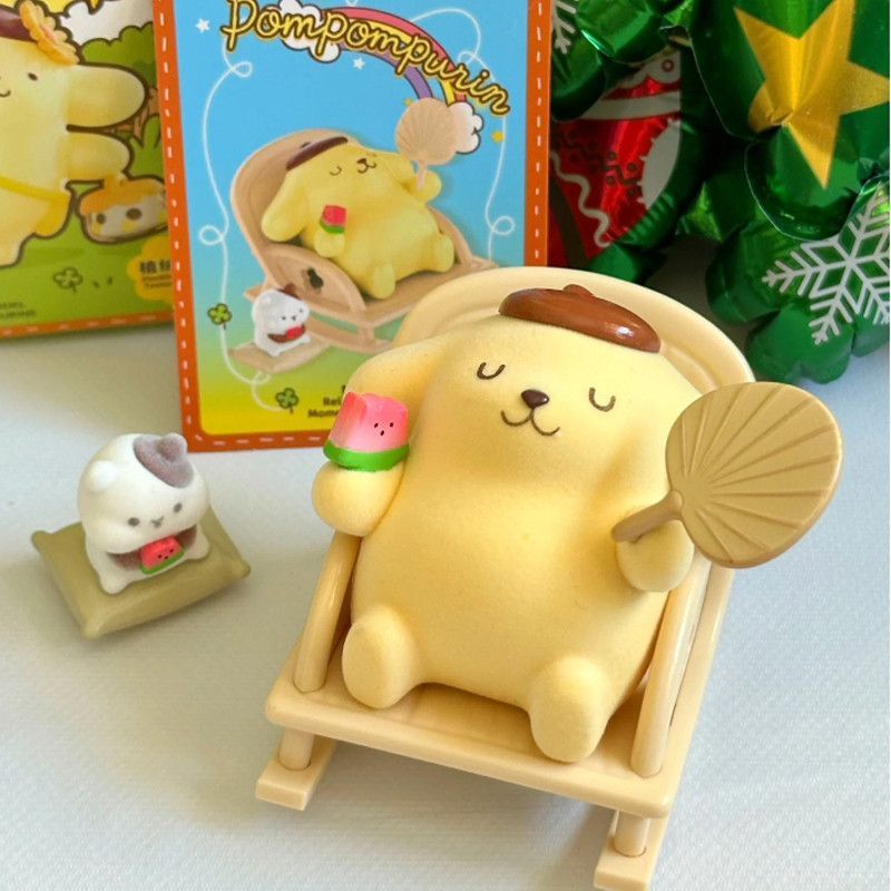 Genuine Miniso Sanrio Mystery Box Pompompurin Childhood Four Seasons ...