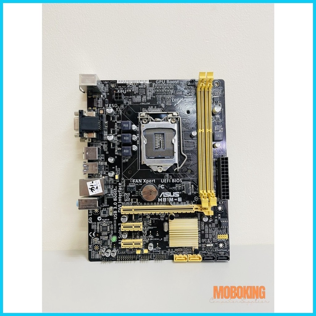 ASUS H81M-E Desktop 4TH GEN Motherboard H81 Socket LGA 1150 i3 i5 i7 ...
