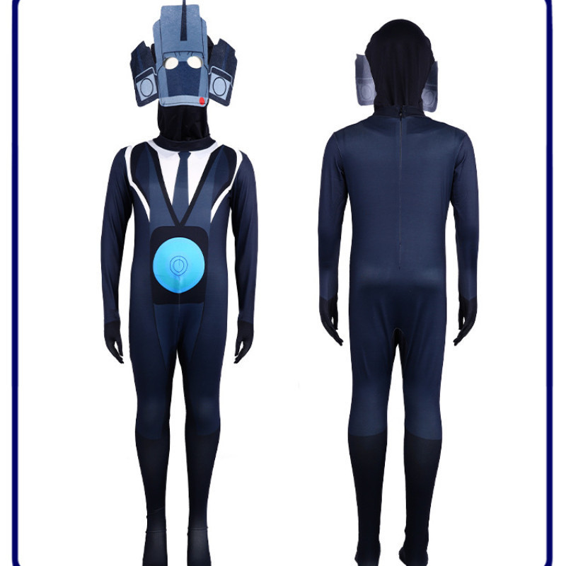 Speakerman Titan Camera Audio Skibidi Toilet Costume Monitor TV Man ...