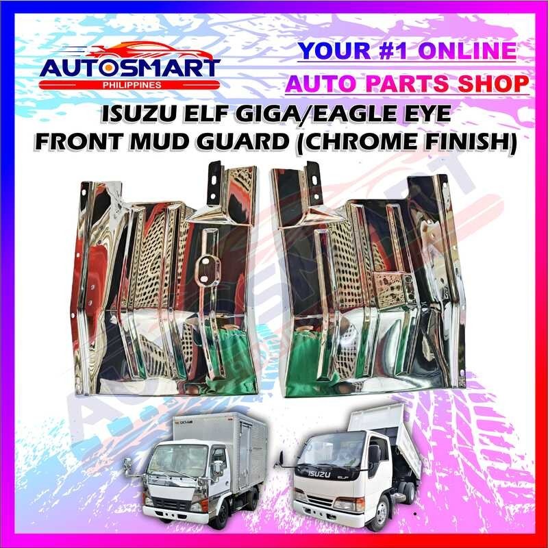Super Mud Front Chrome Finish GIGA Isuzu Four EYE EAGLE Guard Elf ...