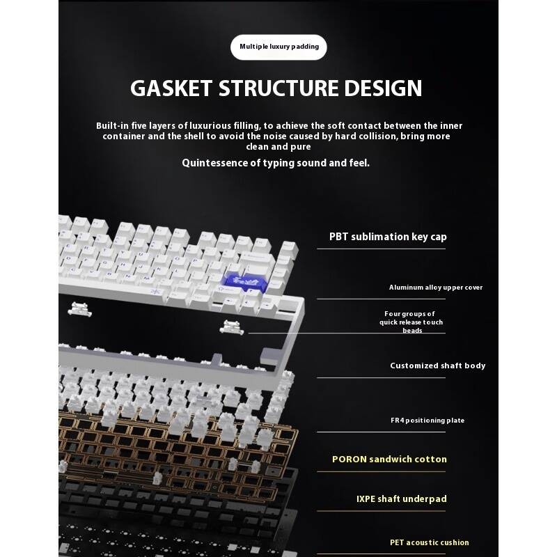 weikav D75 The third mock examination aluminum lump lump mechanical ...