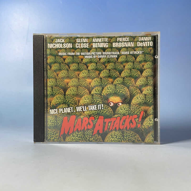 MARS ATTACKS Mars: Paglalaro sa Earth Movie Soundtrack DANNY ELFMAN 95 Bagong Aleman | Shopee ...