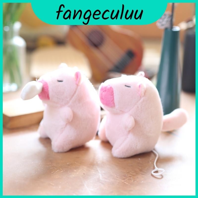 Keychain Cute Capybara Plush Toy Ultra Soft And Huggable With Tail ...