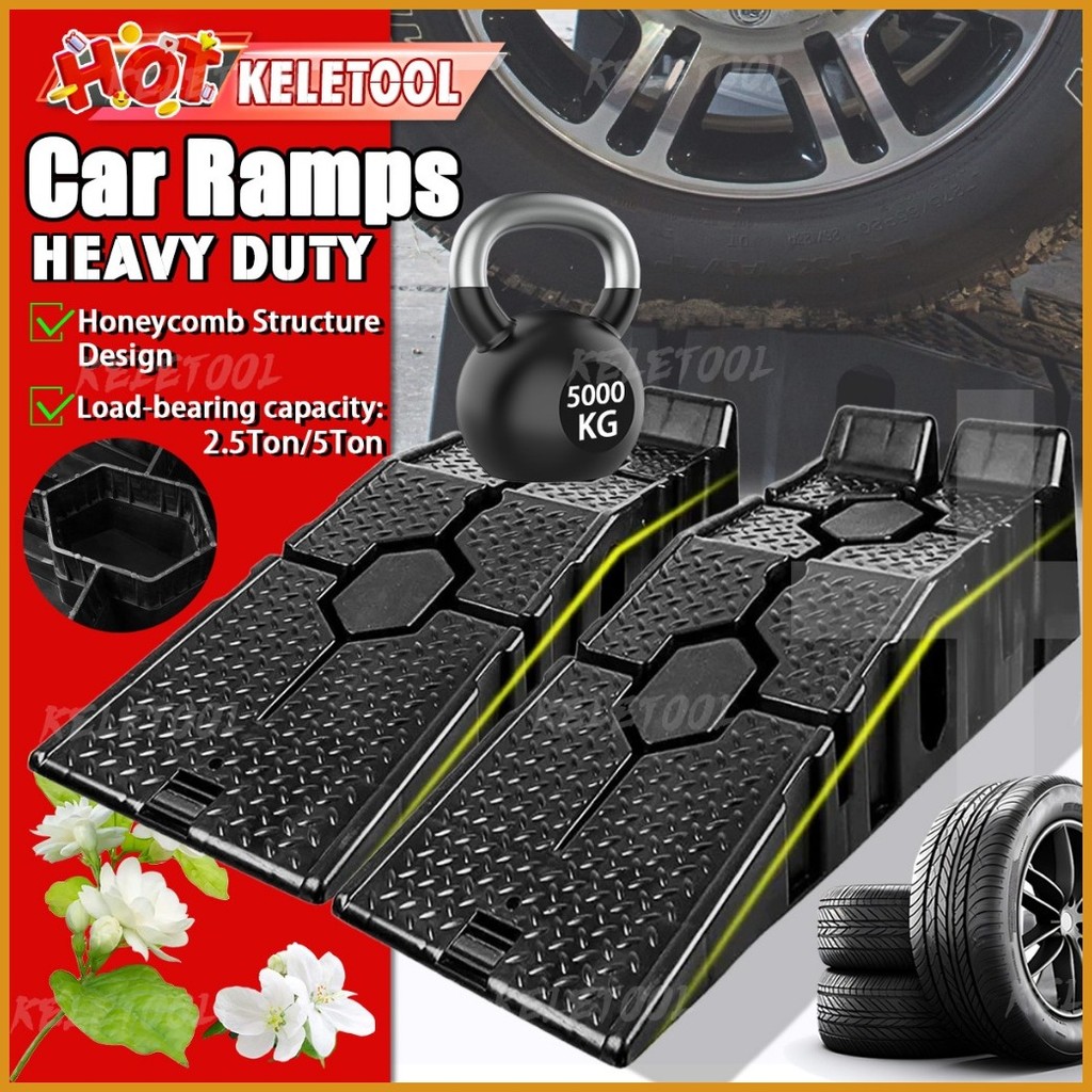 Car Ramps Heavy Duty Plastic Jack Stand Car Vehicle Truck Repairing ...