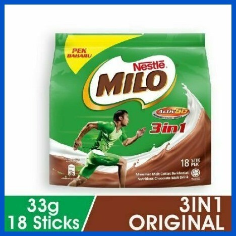 ∵ MILO ACTIVGO with PROTOMALT 594g Pack (18 sachets x 33 g) | Shopee ...