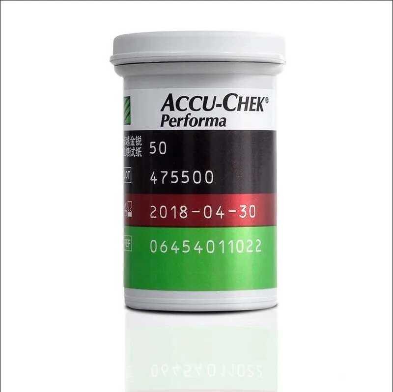 Accu Chek Glucosemeter Monitor Meting Test Strips Accu Chek Performa ...