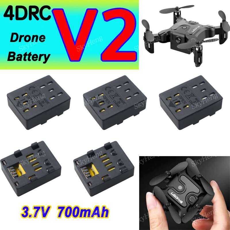 31 1-20Pcs 3 Original 4Drc V2 Drone Battery 3.7V 700Mah Lipo For 4D-V2 ...