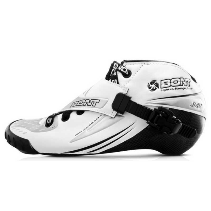 BONT Jet 2PT 195mm Inline SKates Speed skates Carbon roller skates boot ...
