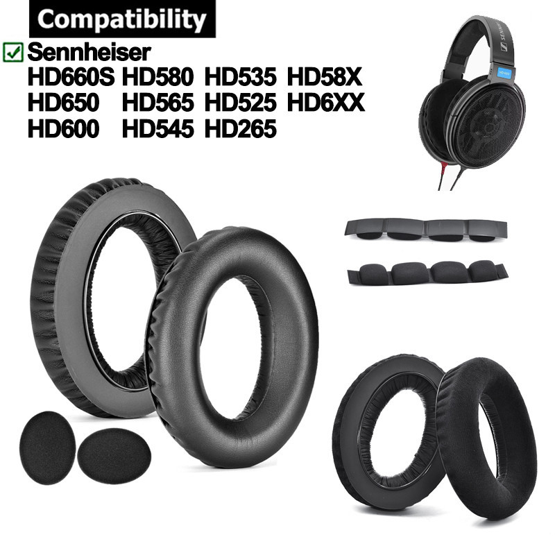 Headphone Ear Pad for Sennheiser HD660S HD650 HD600 HD580 HD565 HD545 ...