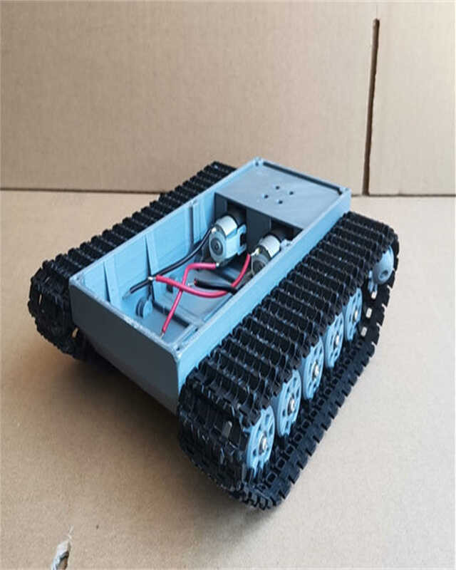 Chassis Tank Tracked Intelligent DIY Climbing Car Robot Toy Upgrade ...