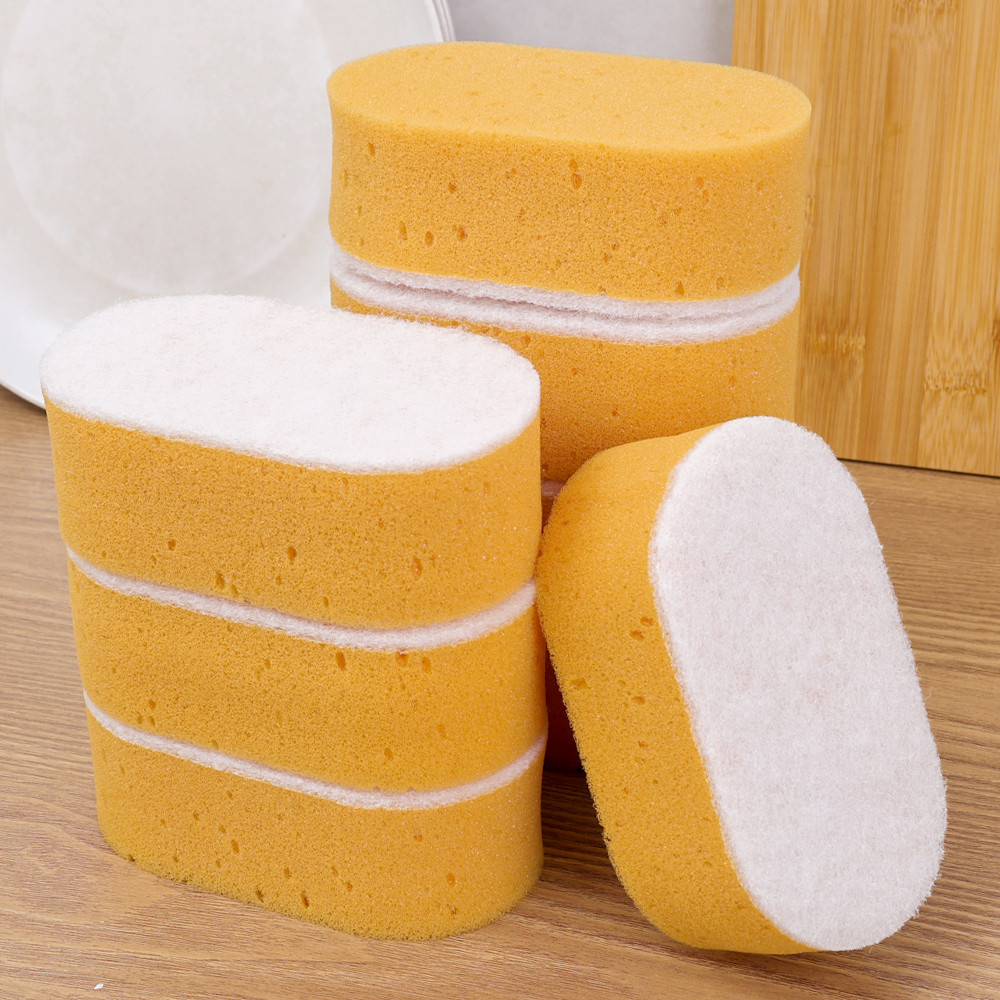 3Pcs Highly Absorbent Cleaning Sponges/Magic Clean Pot Rust Stain ...