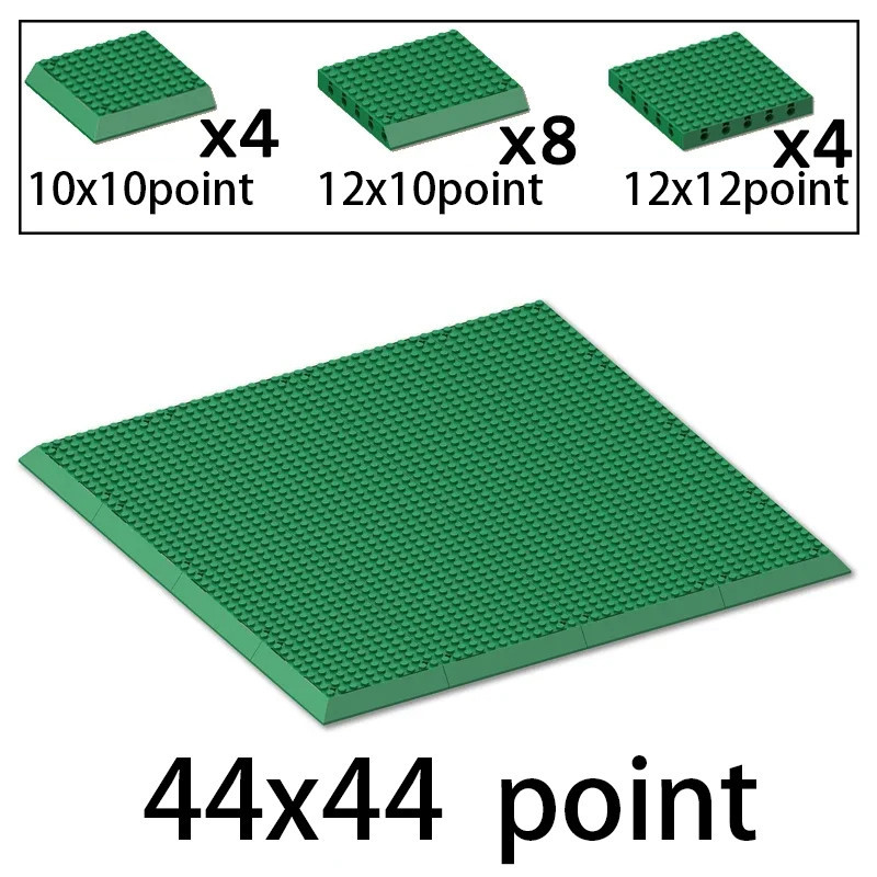 1 PC MOC Creative Classic Base Plates Blocks Small Size DIY Bricks ...