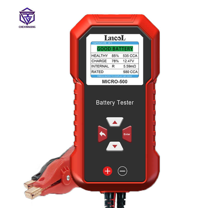 500 Lancol Micro Car Tester 12V Lithium Lead Acid Battery Analyzer ...