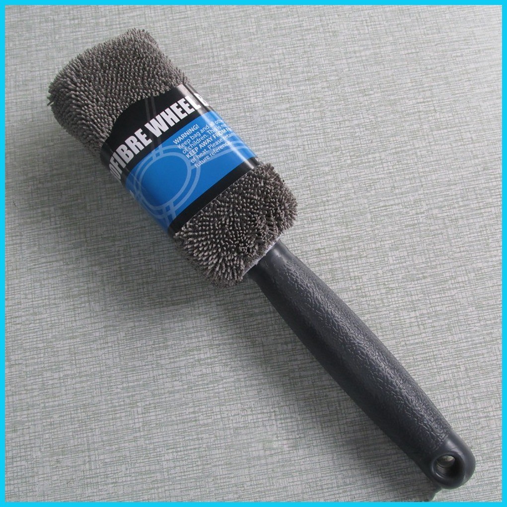 ☃ 9pcs Car Wash Cleaning Kit Microfiber Soft Sponge Tire Brush Terry ...