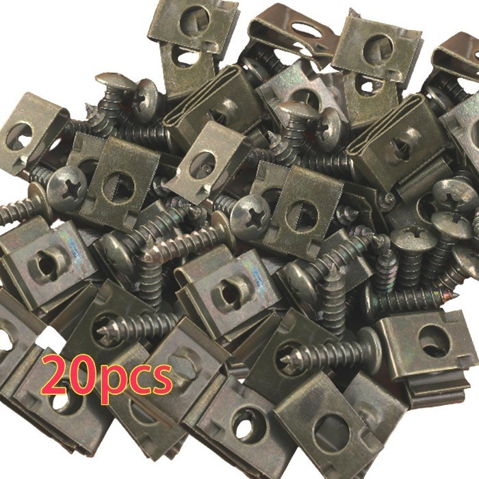 Self Tapping Screw Fasteners Car Body Bolts U-nut Clips Grommet Screw ...