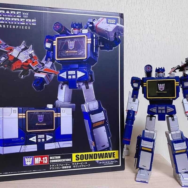 Original Takara Tomy Transformers Toys Mp-13 Soundwave Action Figures ...