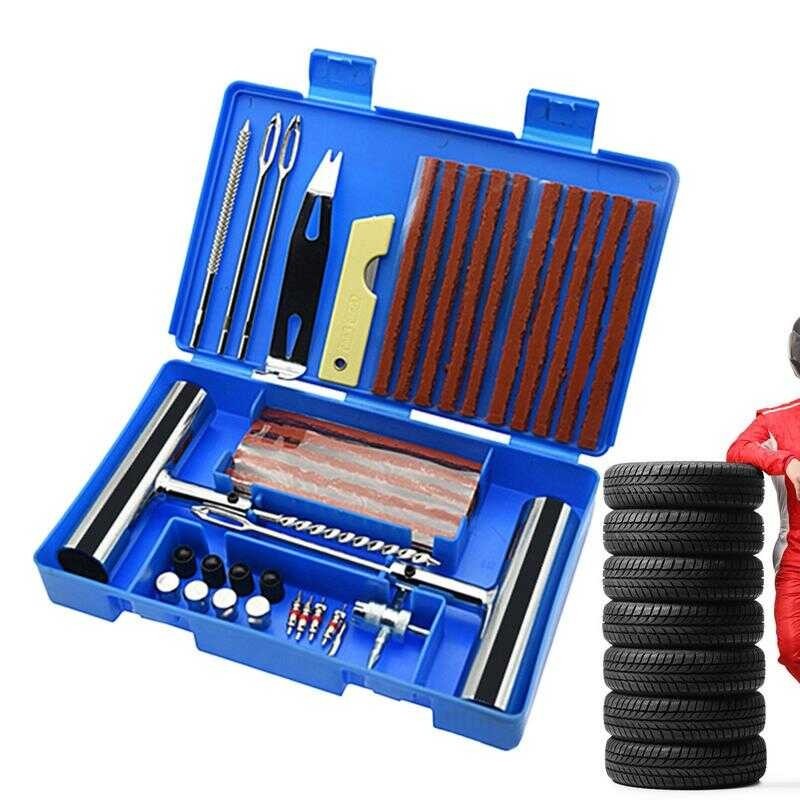 Ng Car Pag-Aaral Tire Repair Kit Studying Gamit Ang Rubber Strips ...