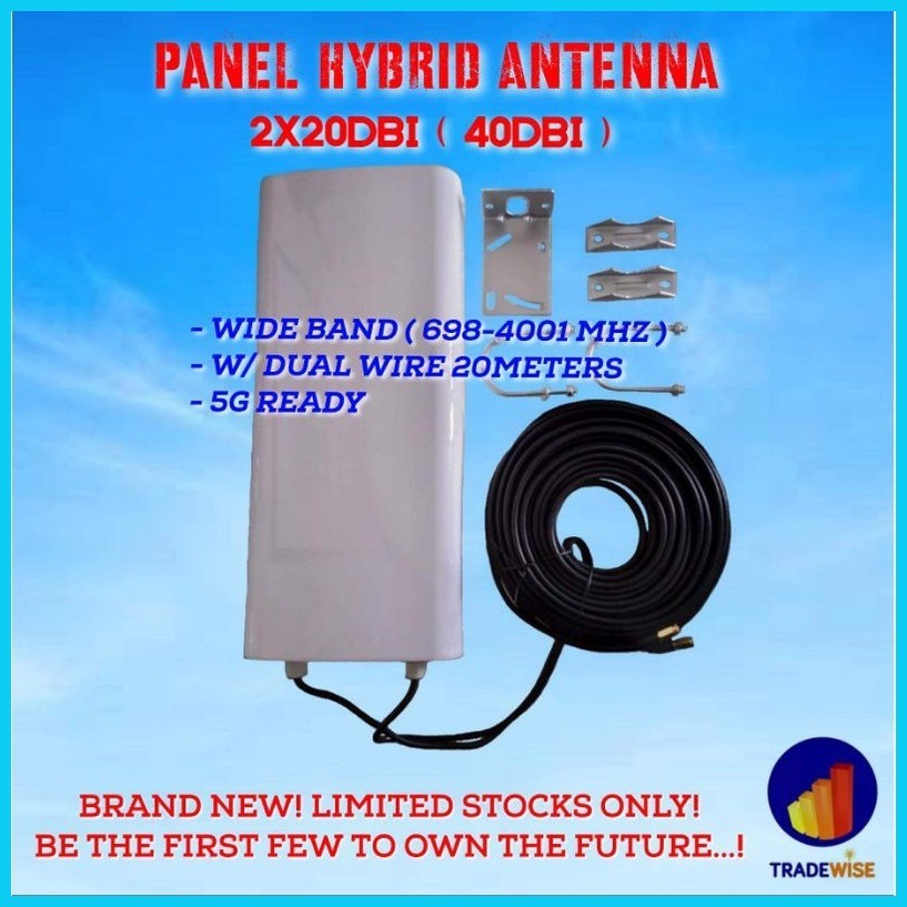 Brand New! 5TH GEN Hybrid 36Dbi OR 5TH GEN panel Antenna 40Dbi with ...