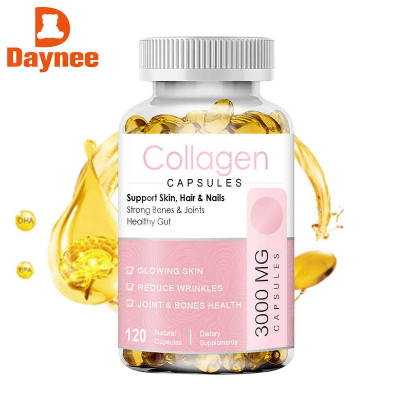 COD Daynee Capsule Skin Whitening Anti Aging Collagen Glow Capsules ...